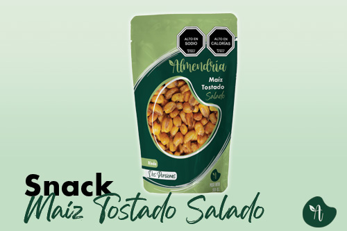 Snack Maíz Tostado Salado 50g – Almendría
